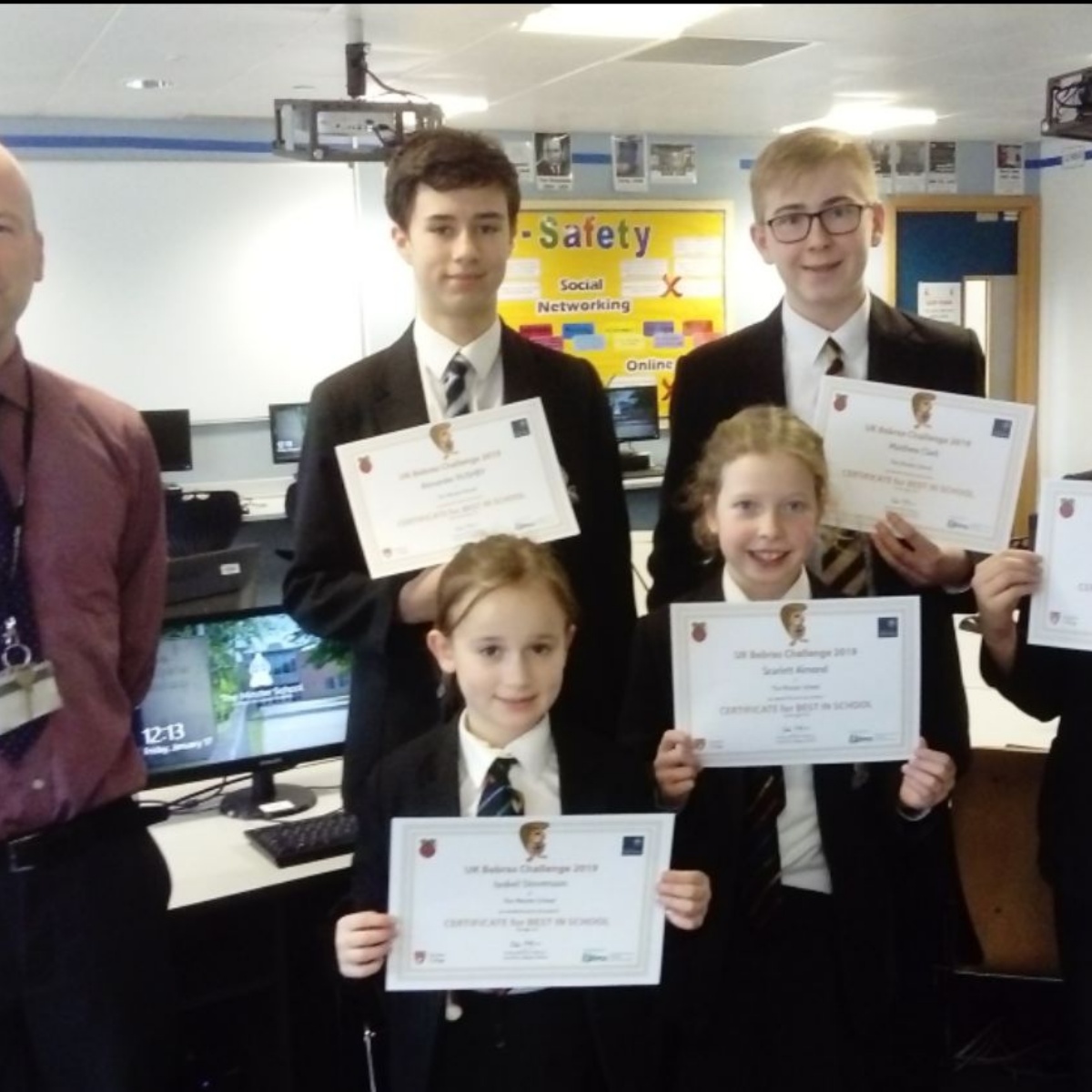 The Minster School - UK Bebras Computational Thinking challenge